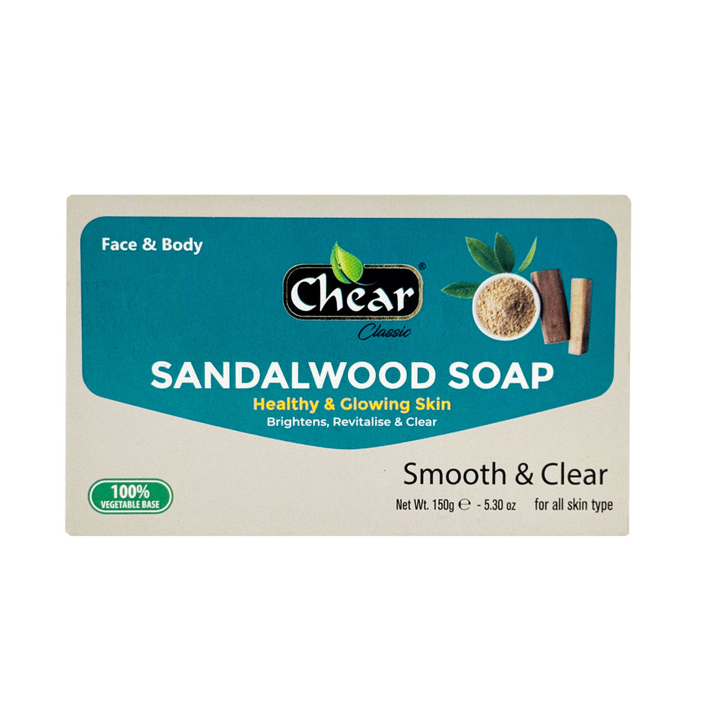 Chear Classic Sandalwood Skin Washing Soap x 6pcs | Skin lightening ...