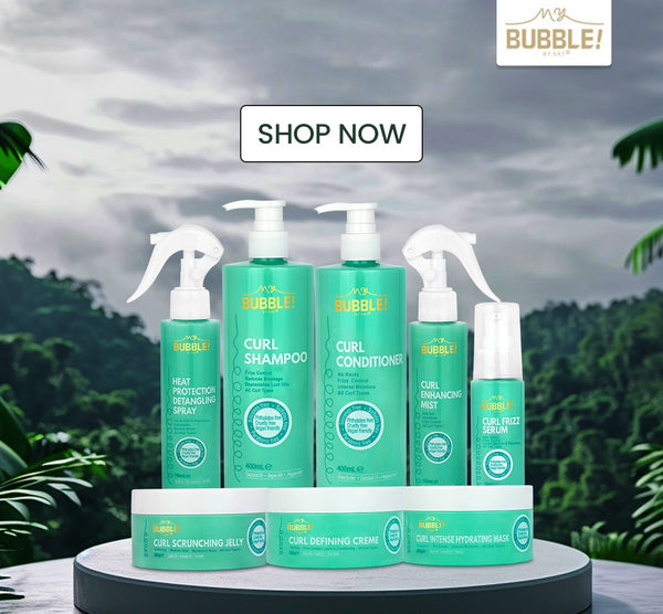 My Bubble! Curl Full Set (8) | Skin lightening, moisturising & hair ...