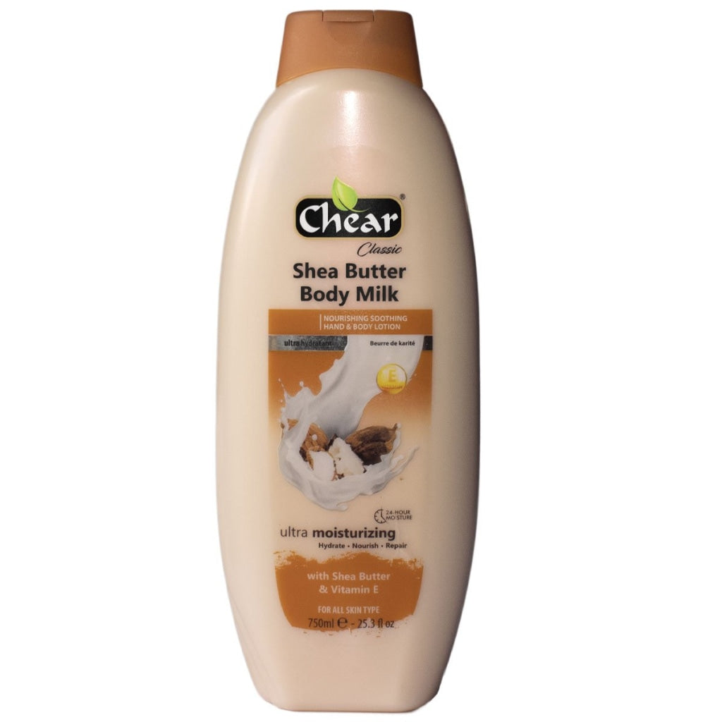 Chear Shea Butter & Vitamin E Moisturising Hand & Body Milk | Skin ...