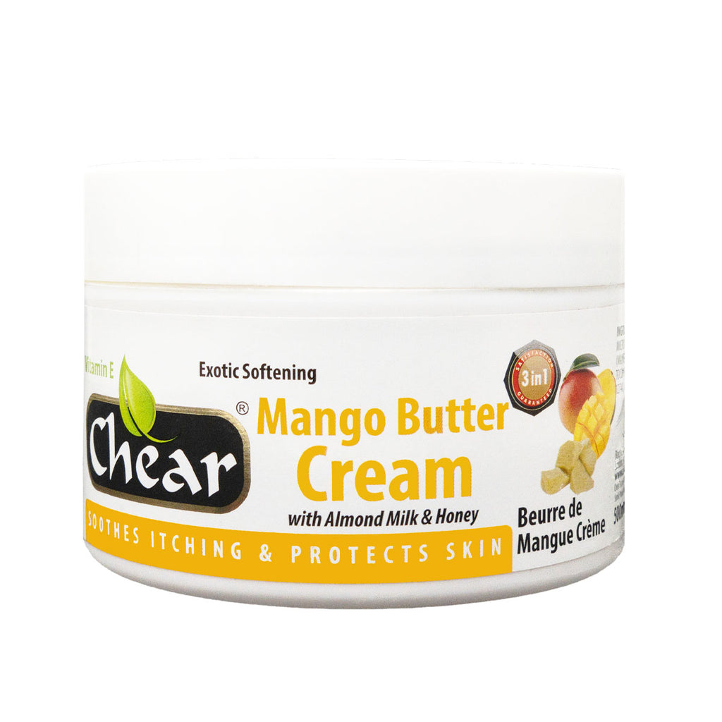 Chear Mango Butter Cream with Almond Milk & Honey For Hands - Skin ...