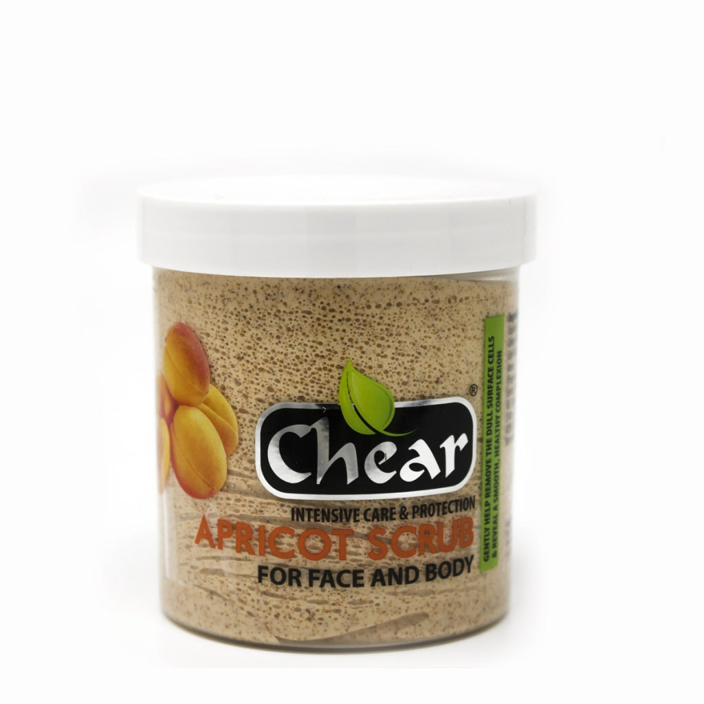 Chear Apricot Scrub Cream For Face & Body | Skin lightening ...
