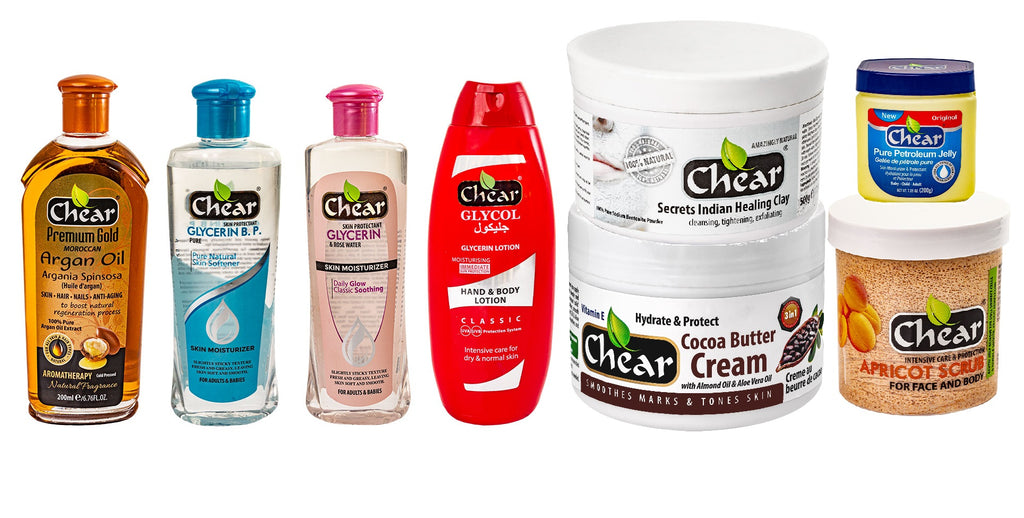 Chear Moisturizing & Exfoliating KIT (8) | Skin lightening ...