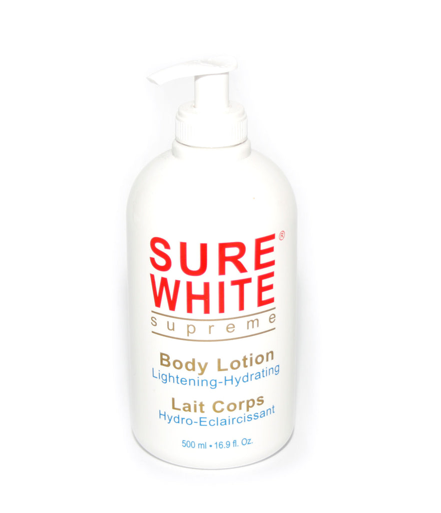 Sure White Supreme Body Lotion | Skin lightening, moisturising & hair ...